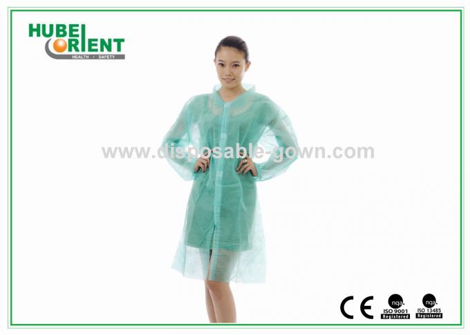 Laboratory Gowns Blue Disposable Lab Coats with ISO13485/CE MDR ...