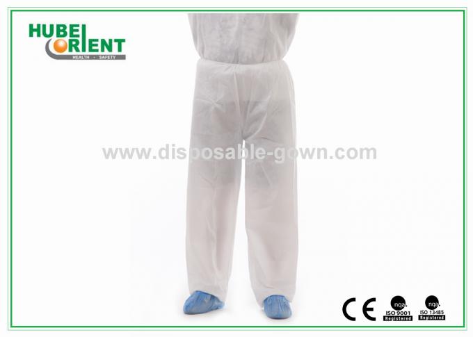 Safety Waterproof White Mens Disposable Pants For Travelling